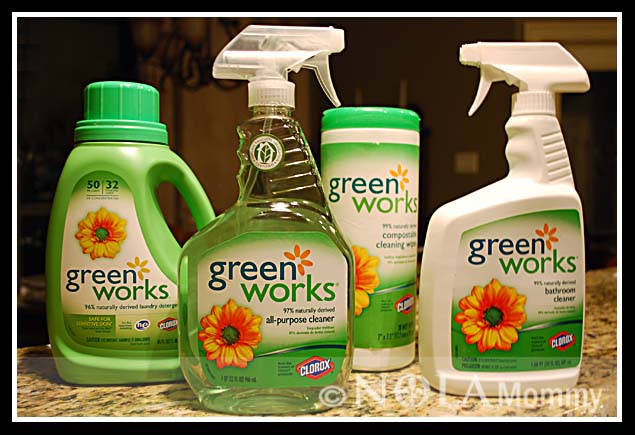 Powerful, Natural Cleaning with Green Works - NOLA Mommy